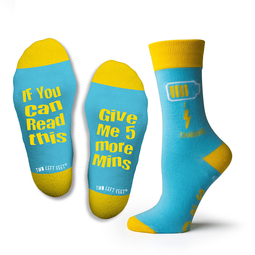 Two Left Feet Socks 5 More Minutes Sunshine Daydream two-left-feet-socks-5-more-minutes-sunshine-daydream