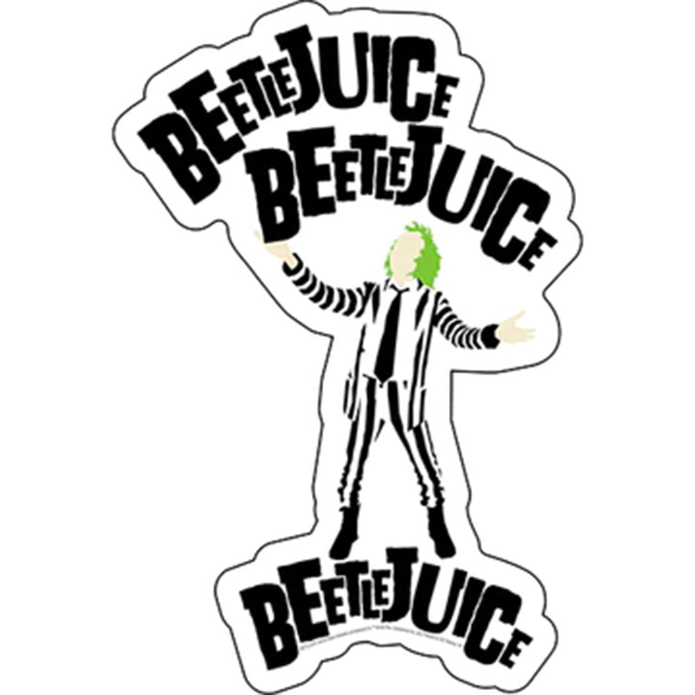 Beetlejuice 3 Times Sticker – Sunshine Daydream