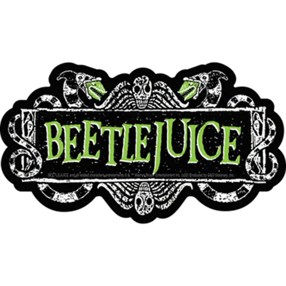 Beetlejuice Logo Sticker – Sunshine Daydream