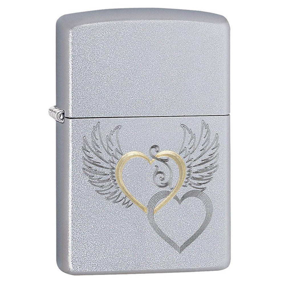 Zippo Lighter Hearts and Wings Engraved – Sunshine Daydream