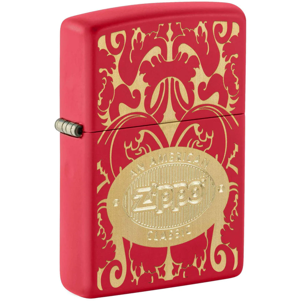 Zippo Lighter Matte Red All American Classic – Sunshine Daydream