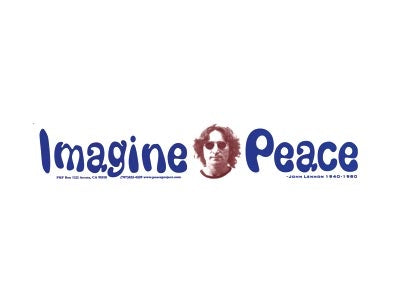 John Lennon Imagine Peace
