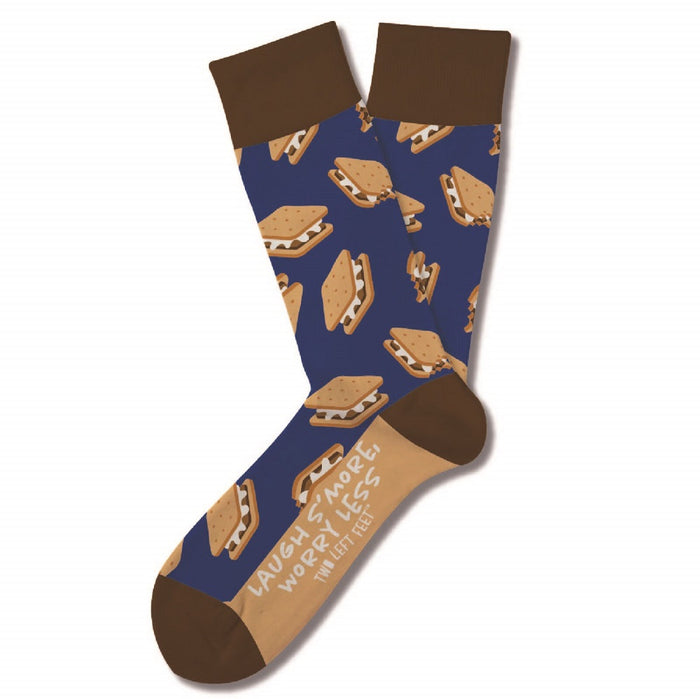 Two Left Feet Socks - Laugh Smore Worry Less – Sunshine Daydream